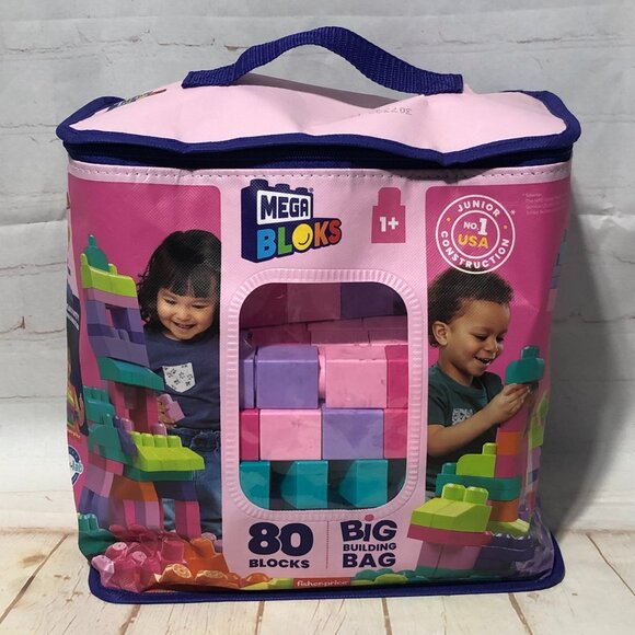 Mega Bloks | Toys | Mega Bloks Big Building Bag 8 Pieces | Poshmark